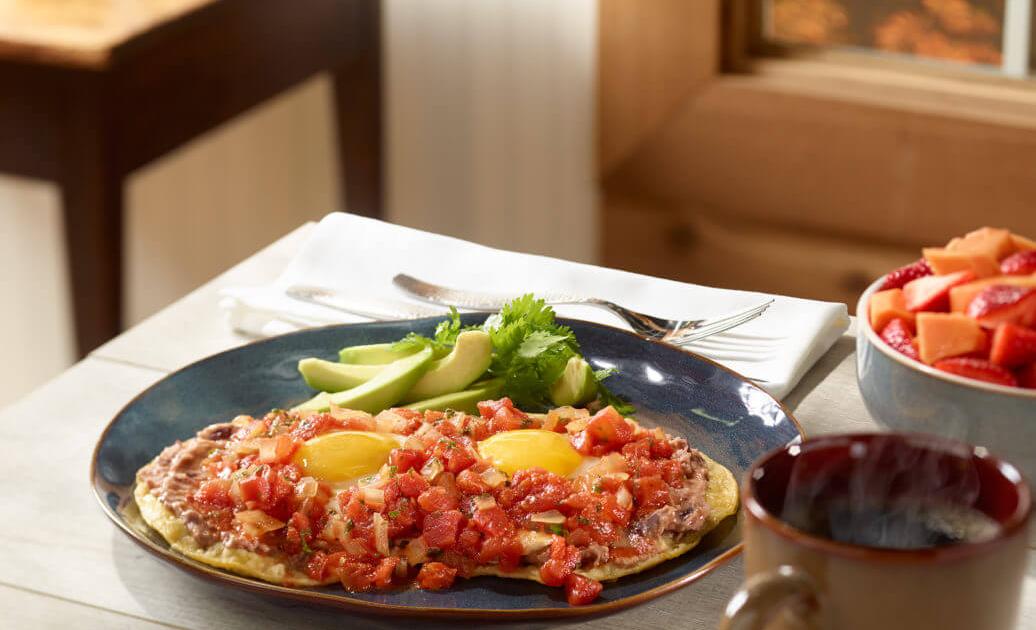 Ranch Style Eggs (Huevos Rancheros) - Louisiana Hot Sauce